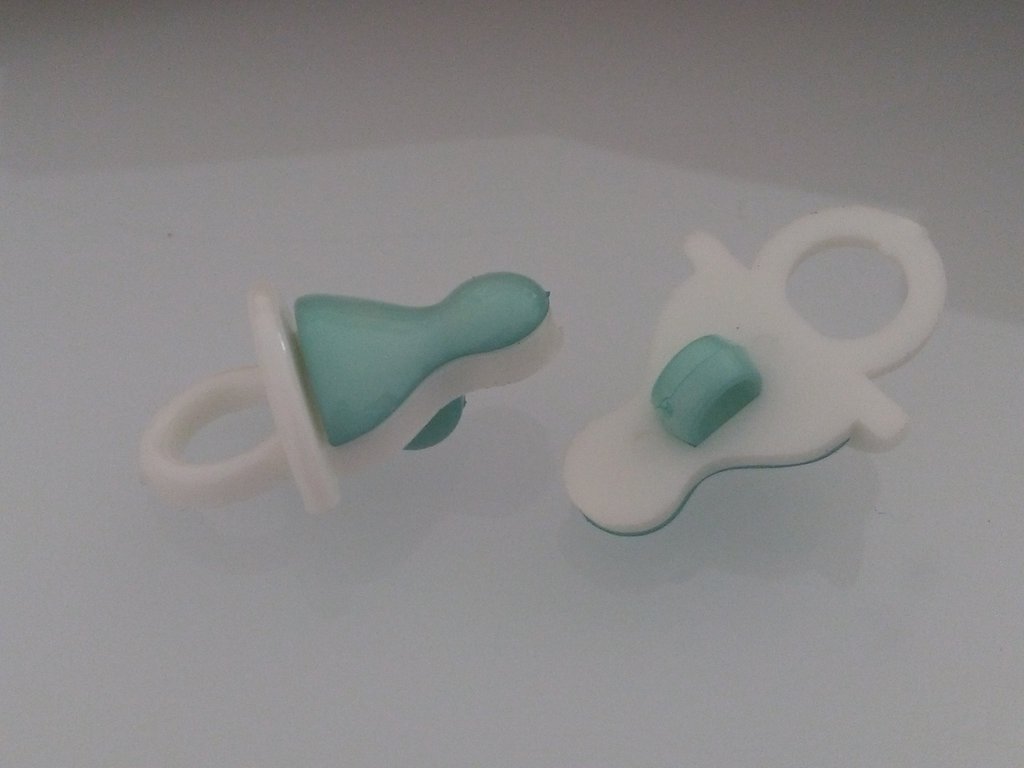 10 BOTTONI CIUCCIO VINTAGE BLU - Bambini - Accessori bebè - di Fede ...