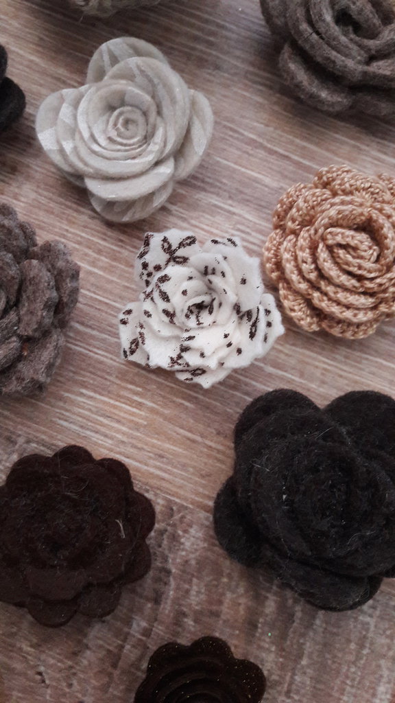 Mix rose marroni - Materiali - Materiali fatti a mano - di My Count ...
