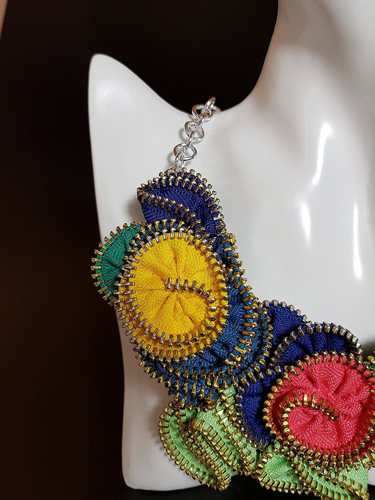 Collana HIPPIE zip - Gioielli - Collane - di officine creative - lab ...