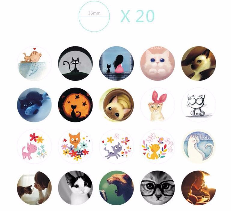 Stickers, adesivi decorativi - Materiali - Scrapbooking - di vintag ...