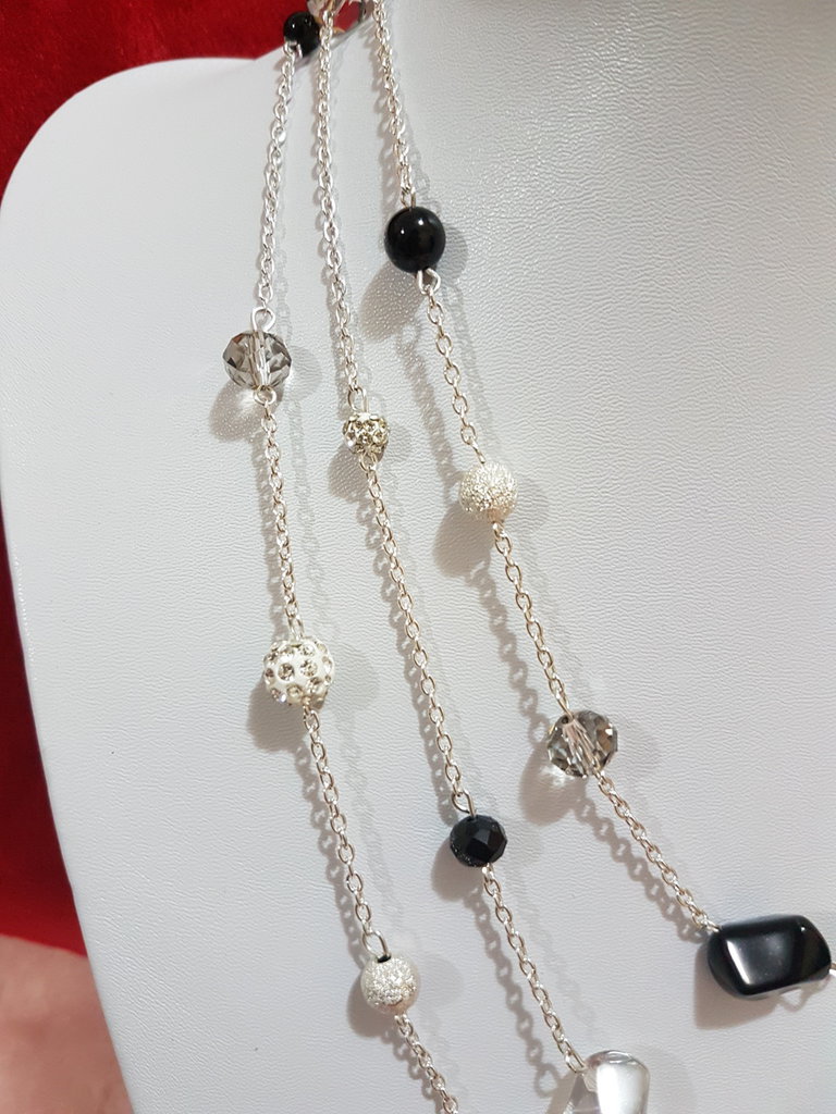 collane tre fili - Gioielli - Collane - di cg bijoux art | su MissHobby