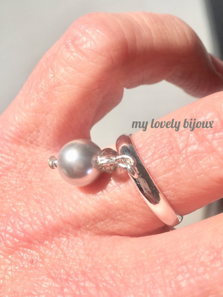 Anello con pendente - Gioielli - Anelli - di My lovely bijoux | su MissHobby