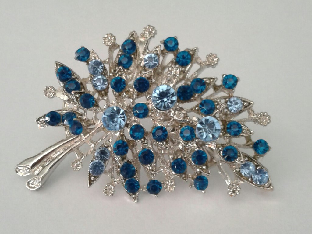 Spilla, spilla vintage, spilla argento, regalo, per lei, regalo per ...