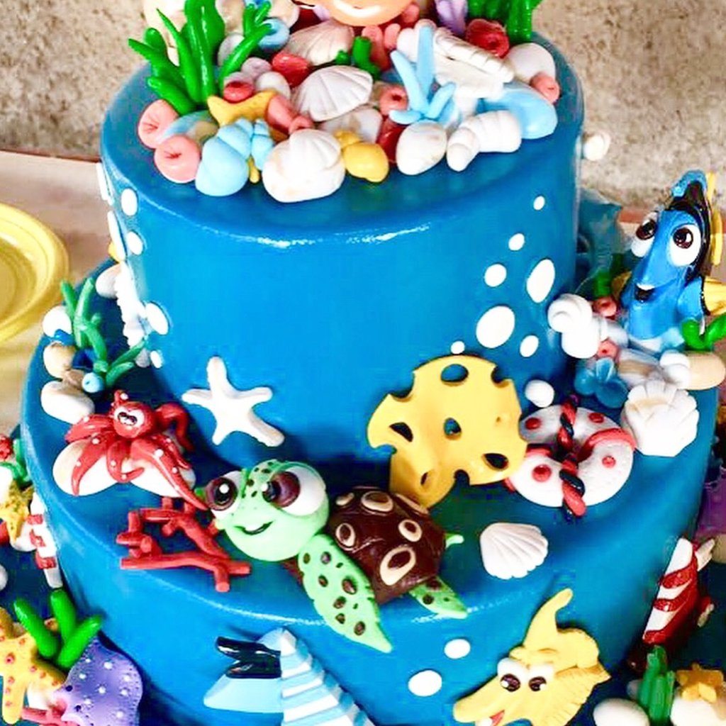 Cake topper Nemo e personaggi e vari gadget marini! - Cake design ...