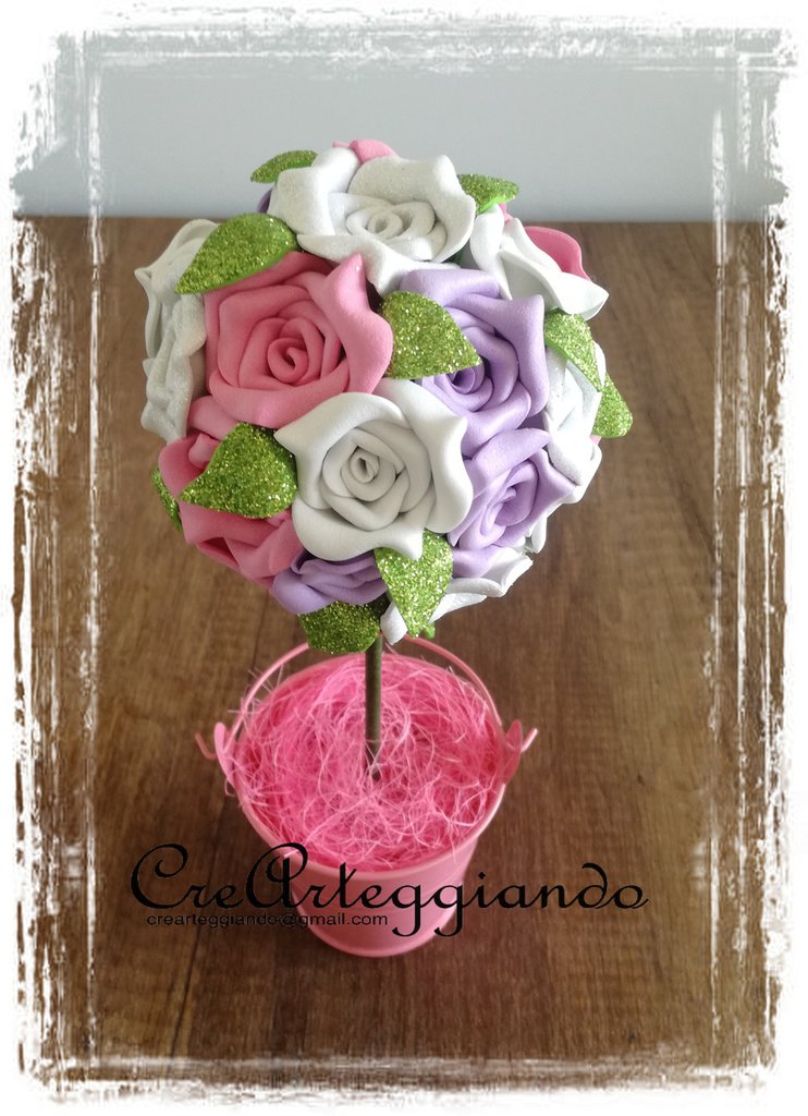 Alberello di rose piccolo - Per la casa e per te - Decorare casa ...