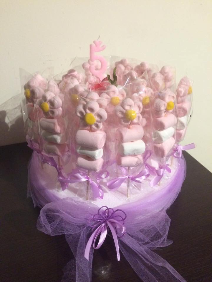 Torte di Marshmallow - Feste - Bomboniere - di L'arte di Adele | su ...