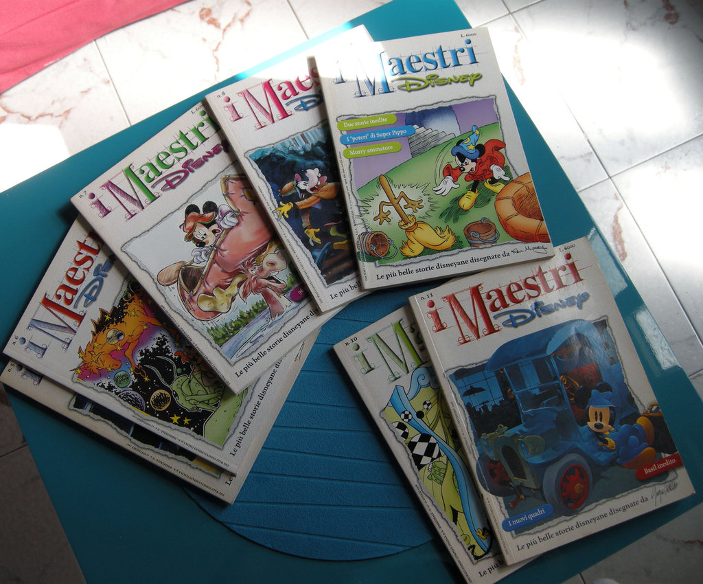 fumetti " i maestri D....." - collezione completa 1 - 18 prima seri ...