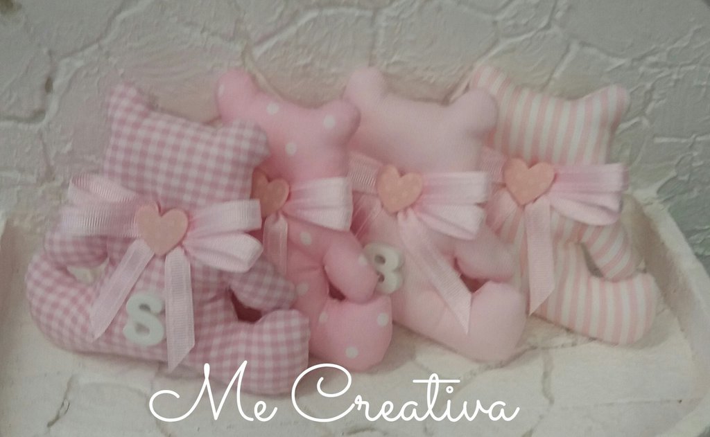 Orsetto grande tessuto rosa - Feste - Bomboniere - di Me creativa | su ...