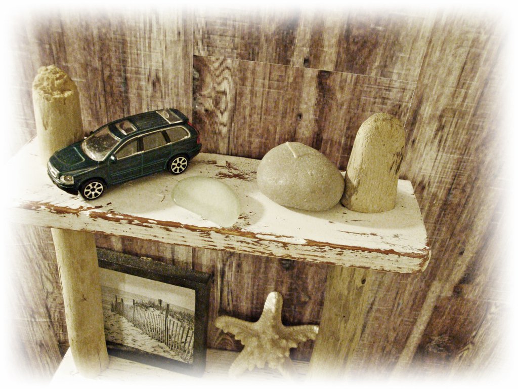 MENSOLA DA PARETE con legno di mare - Per la casa e per te - Decora ...