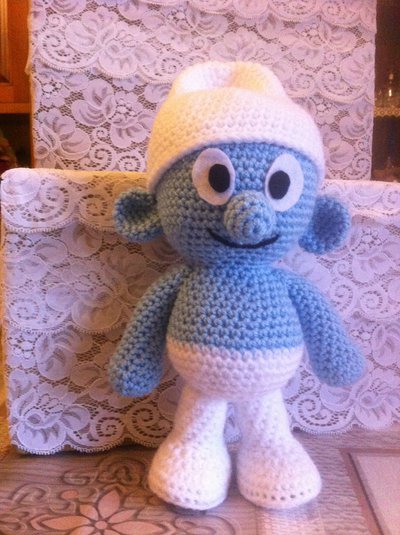 baby puffo (pupazzo amigurumi) - Bambini - Giocattoli - di Le creaz ...