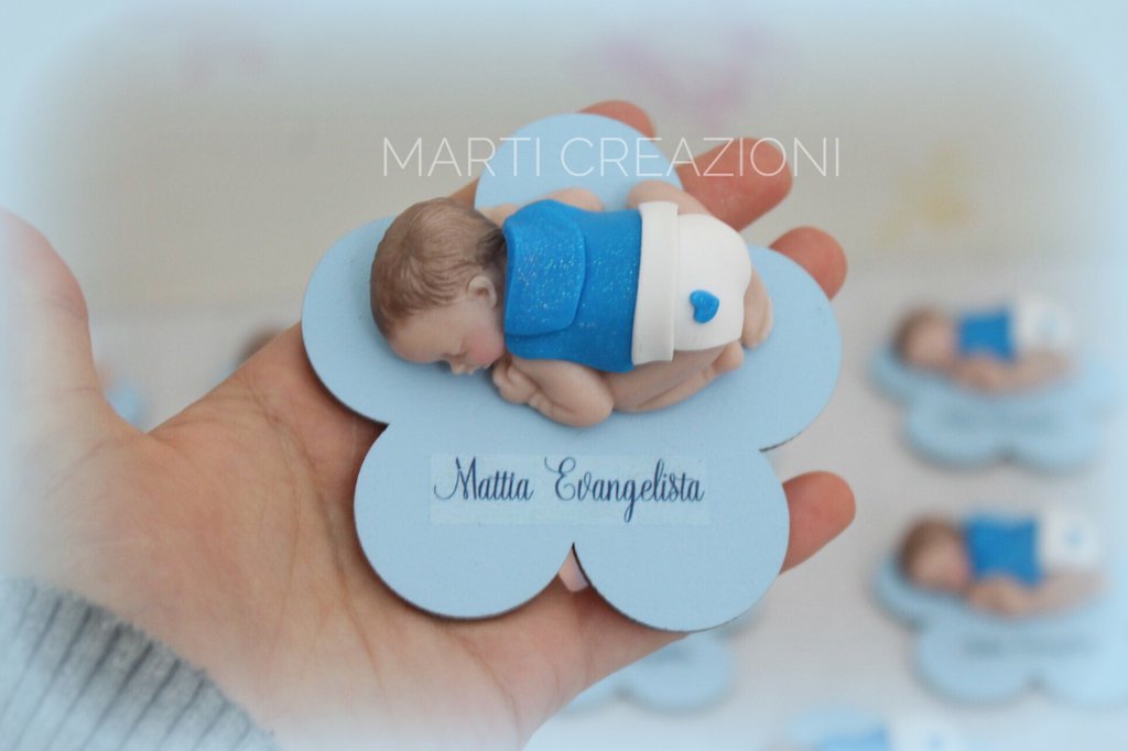 Bomboniera bebè su base - Bambini - Nascita - di Marti Creazioni | su ...