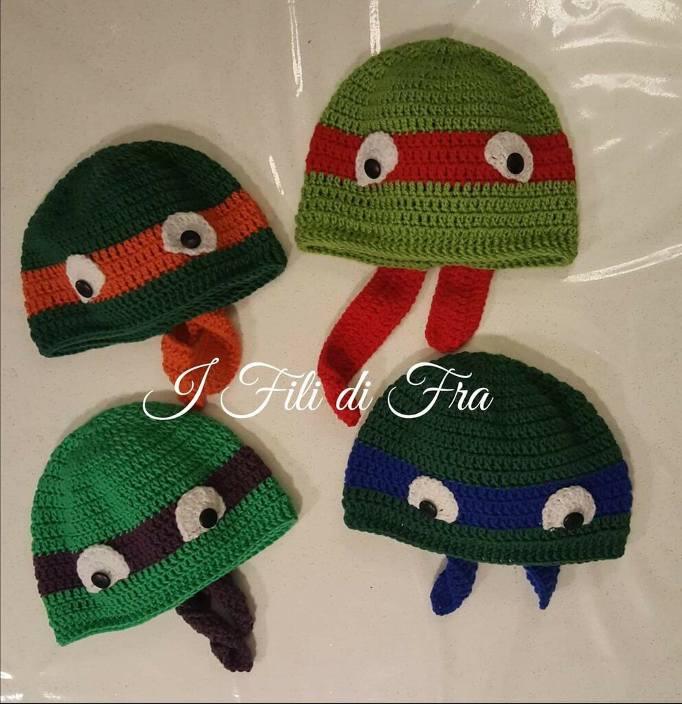 Set Cappello tartarughe ninja con scaldacollo - Bambini - Abbigliam ...