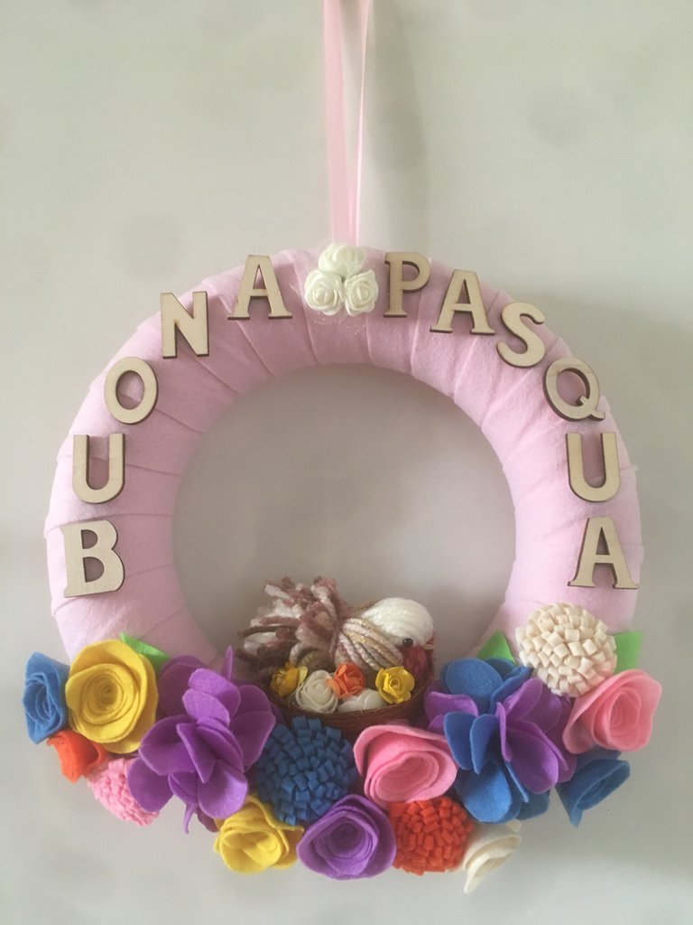 Ghirlanda di Pasqua - Feste - Pasqua - di Il mondo di Giulia - hand... | su MissHobby