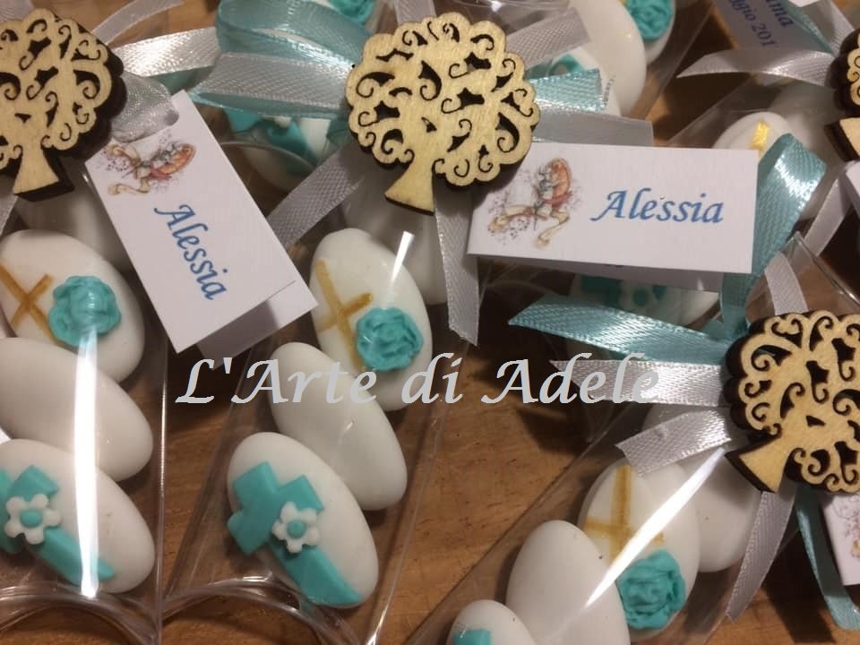 Confetti decorati Santa Cresima - Feste - Bomboniere - di L'arte di ...
