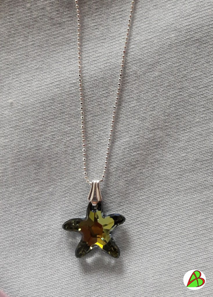 Collana Stella Swarovski - Gioielli - Collane - di Arte Regali Neg ...