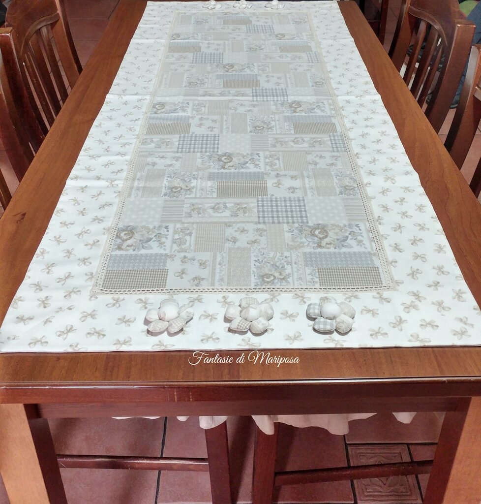 Runner tavolo country chic - Per la casa e per te - Cucina - di Fan ...