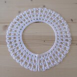 Colletto uncinetto - colletto peter pan - colletto pizzo - collett ...