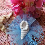 Cornucopia marina in gesso ceramico profumato su rete - Feste - B ...