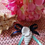 Segnaposto cornucopia marina in gesso ceramico - Feste - Bombonier ...