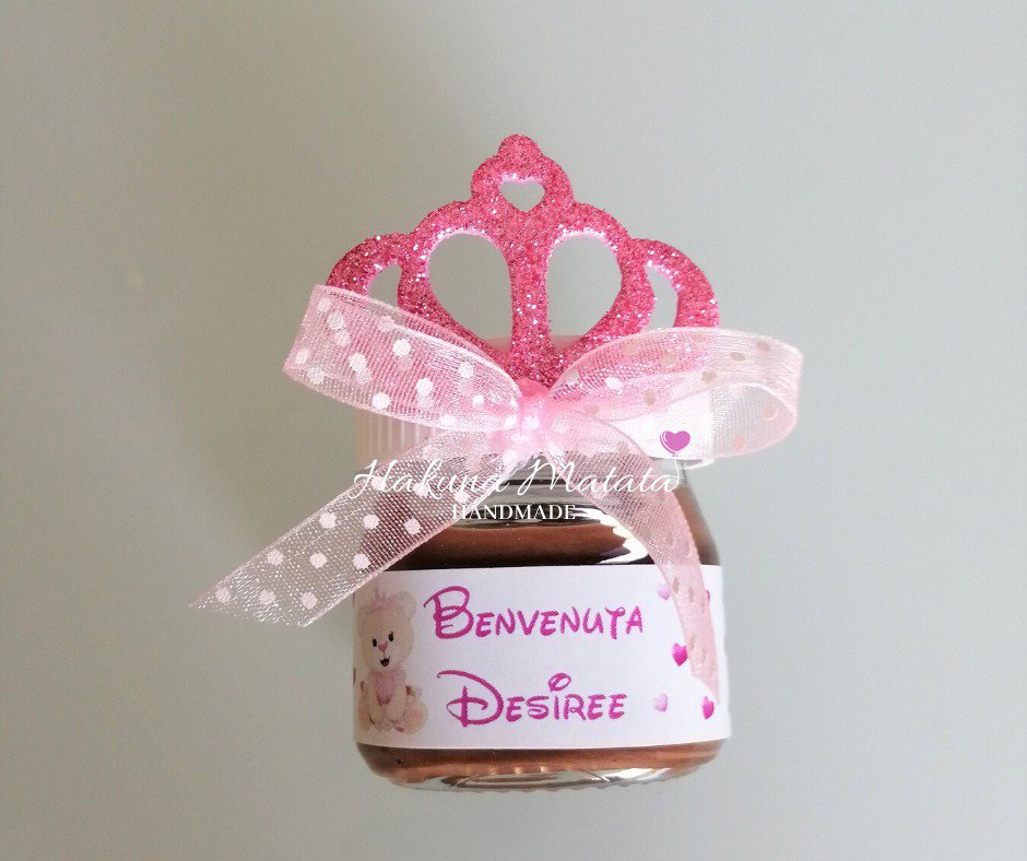 Nutella mini + etichetta personalizzata - Feste - Bomboniere - di H ...