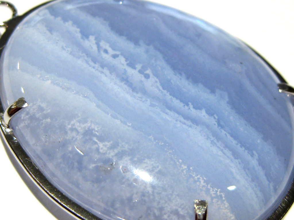 ciondolo calcedonio azzurro - Gioielli - Ciondoli - di federico gia ...