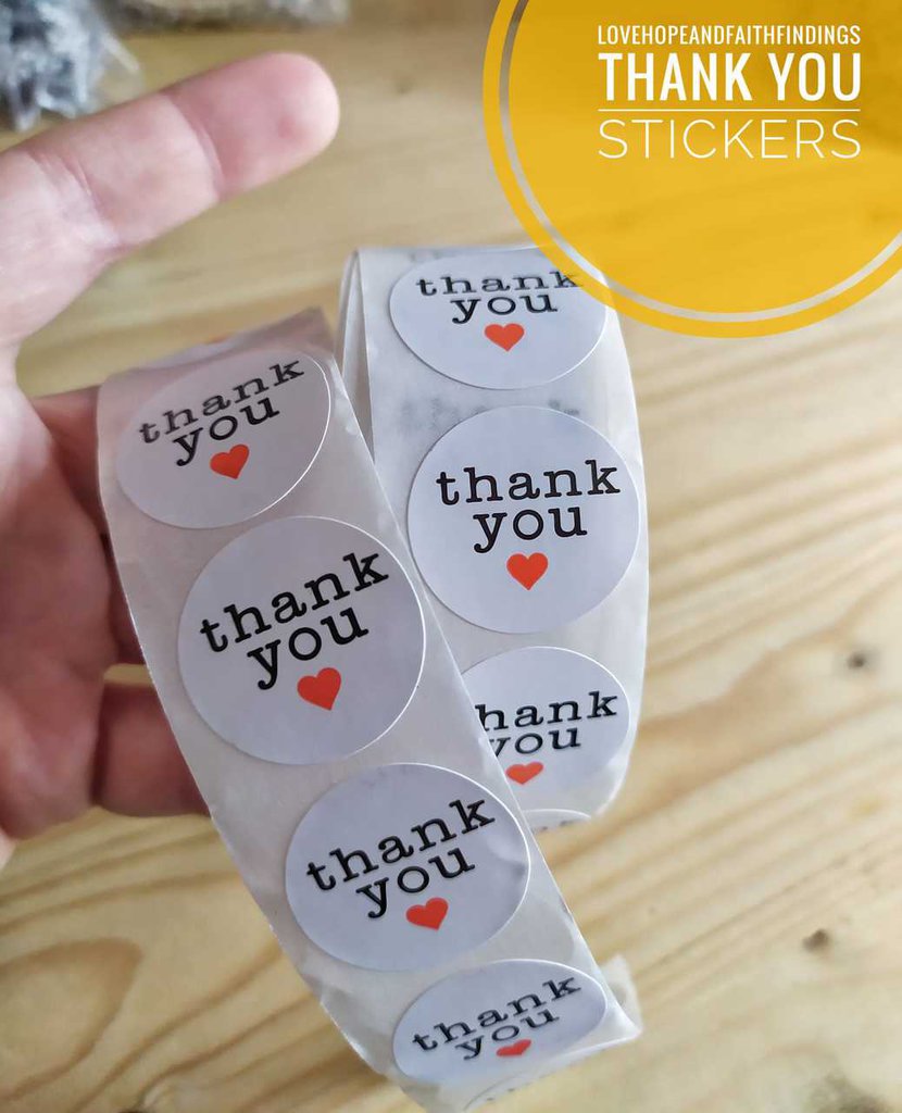 Sticker etichetta Grazie thank you 5x3cm - Materiali - Scrapbooking ...