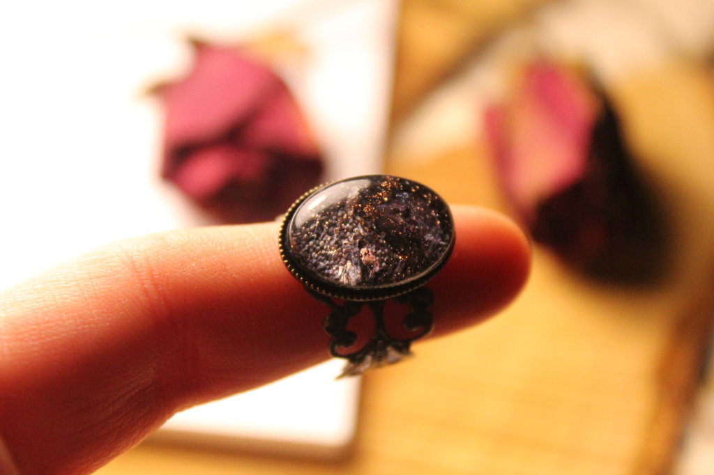 anello stile vintage nero ovale - Gioielli - Anelli - di Raffaeella ... anello stile vintage nero ovale - Gioielli - Anelli - di Raffaeella ...