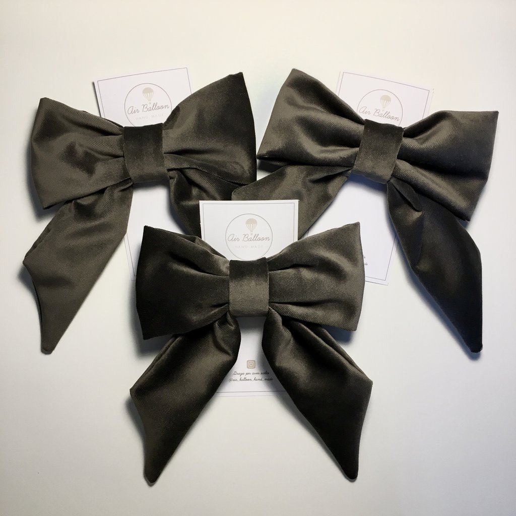 Fiocco per capelli in velluto MOD. Wood - Donna - Accessori - di ai ...