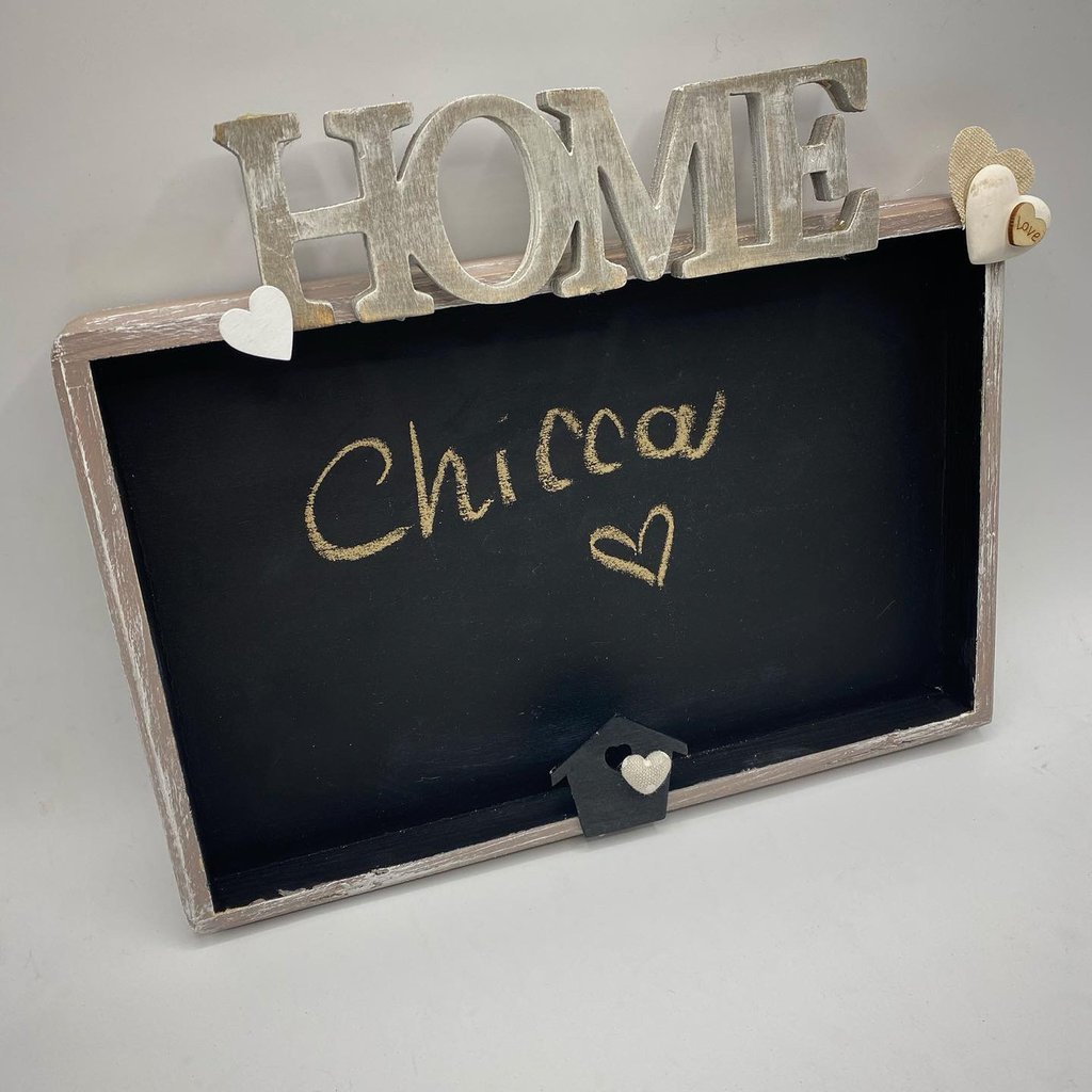 Lavagne personalizzate in legno - Per la casa e per te - Decorare ...