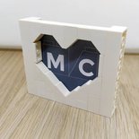 Cornice Cuore LEGO - Per la casa e per te - Decorare casa - di Matt ...