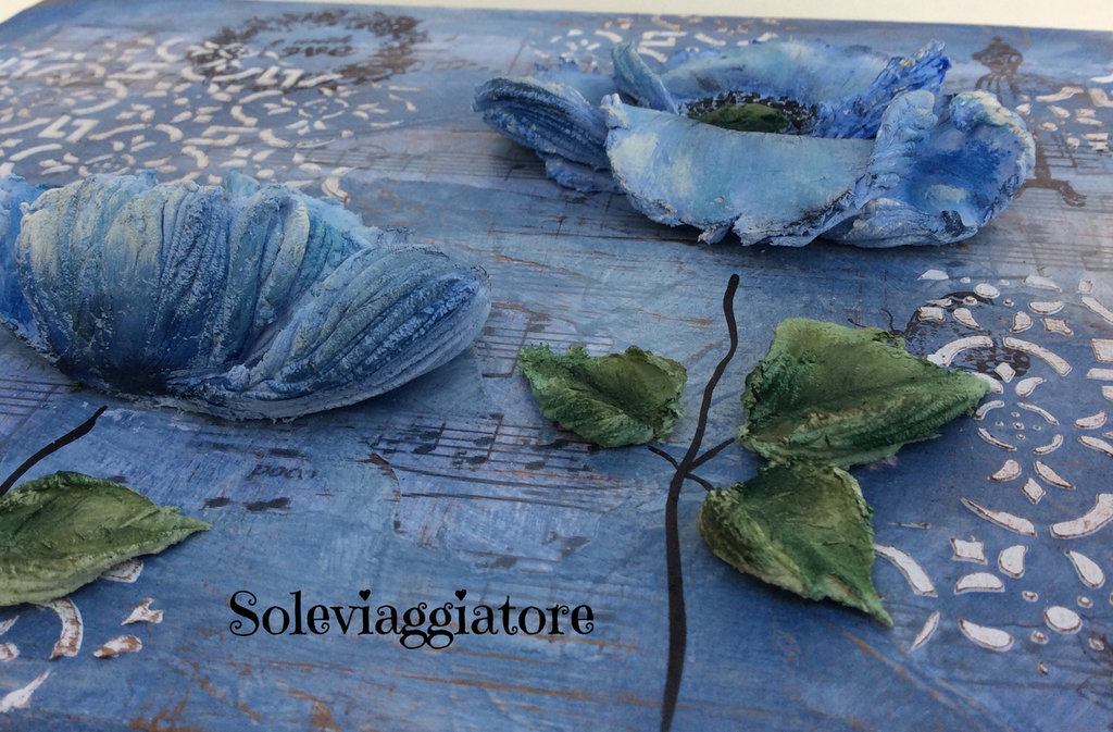 Portagioielli papaveri blu - Per la casa e per te - Decorare casa ...