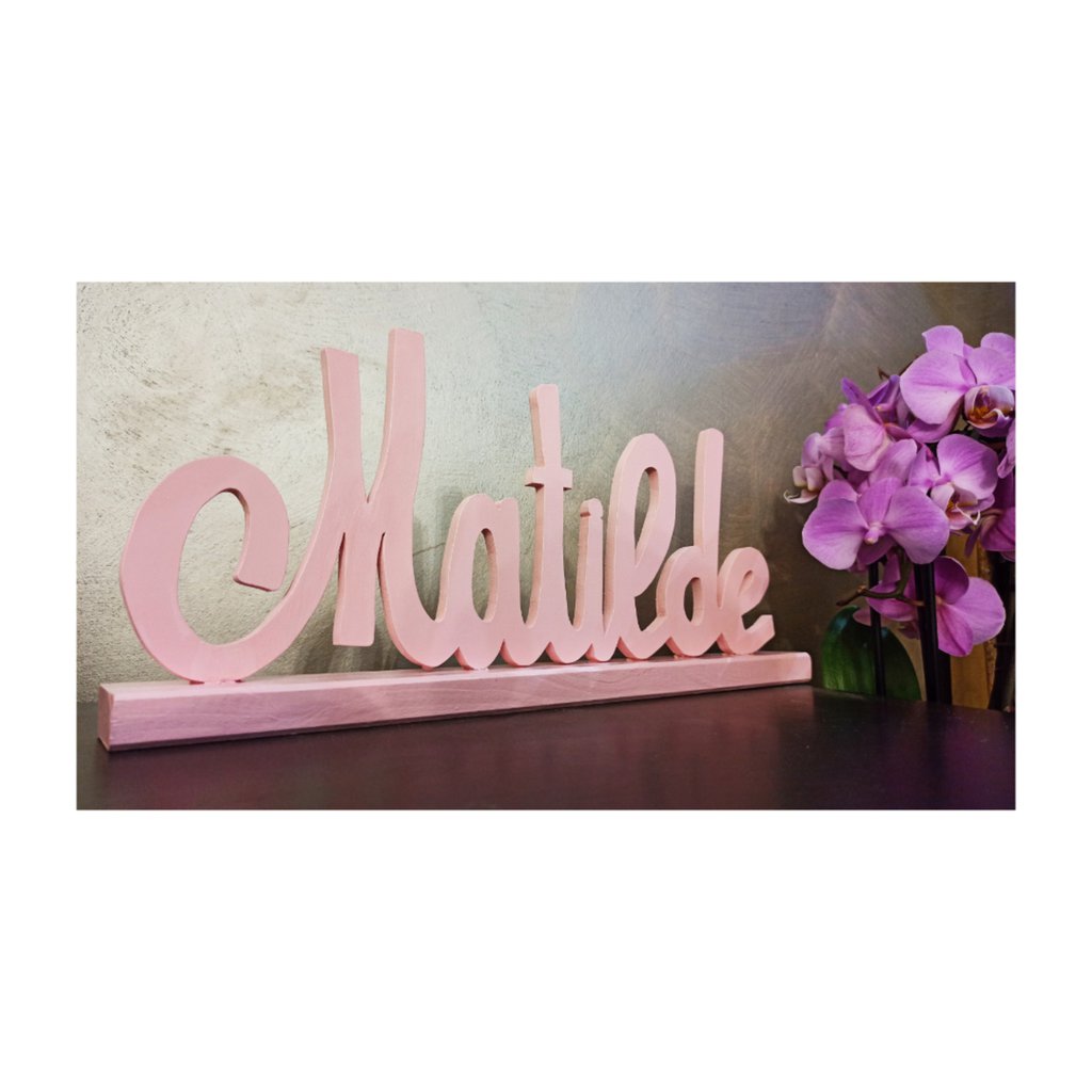 Scritte in legno personalizzabili - Bambini - Cameretta - di Impron ...