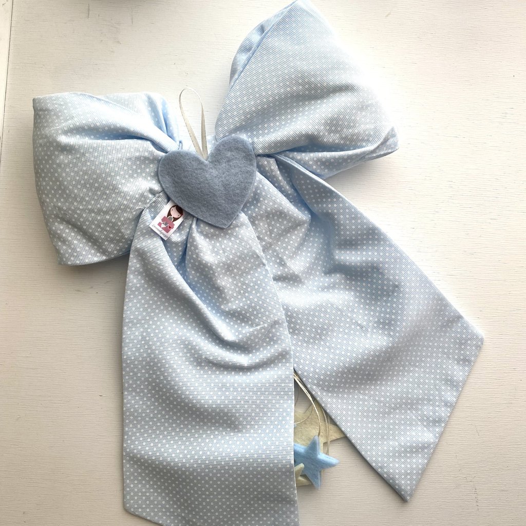 Fiocco nascita fiocco in tessuto - Bambini - Nascita - di lecosedig ...