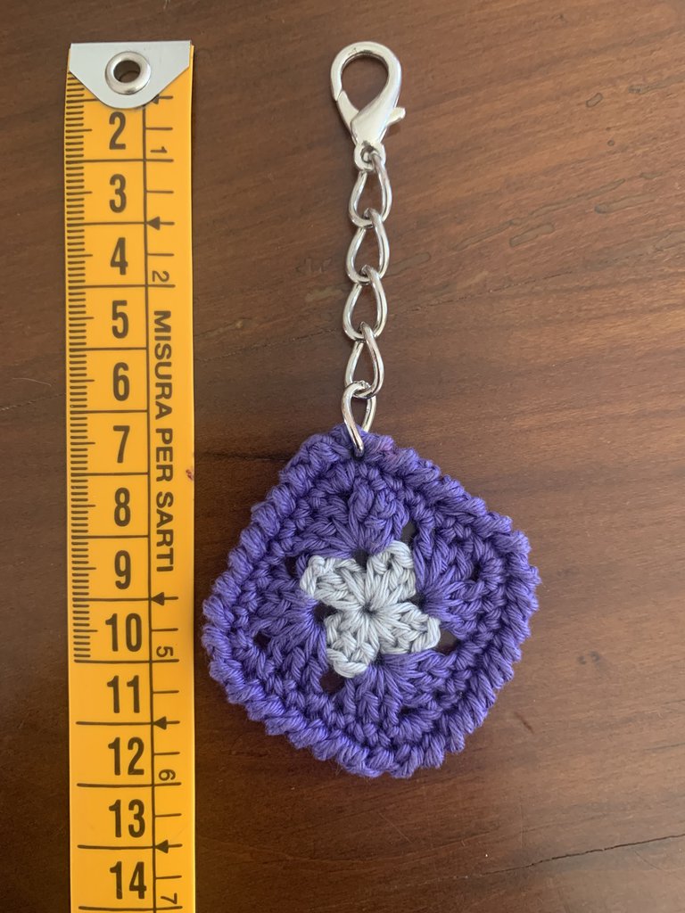 Bag charm mini granny square - Donna - Accessori - di Unica, creazi ...