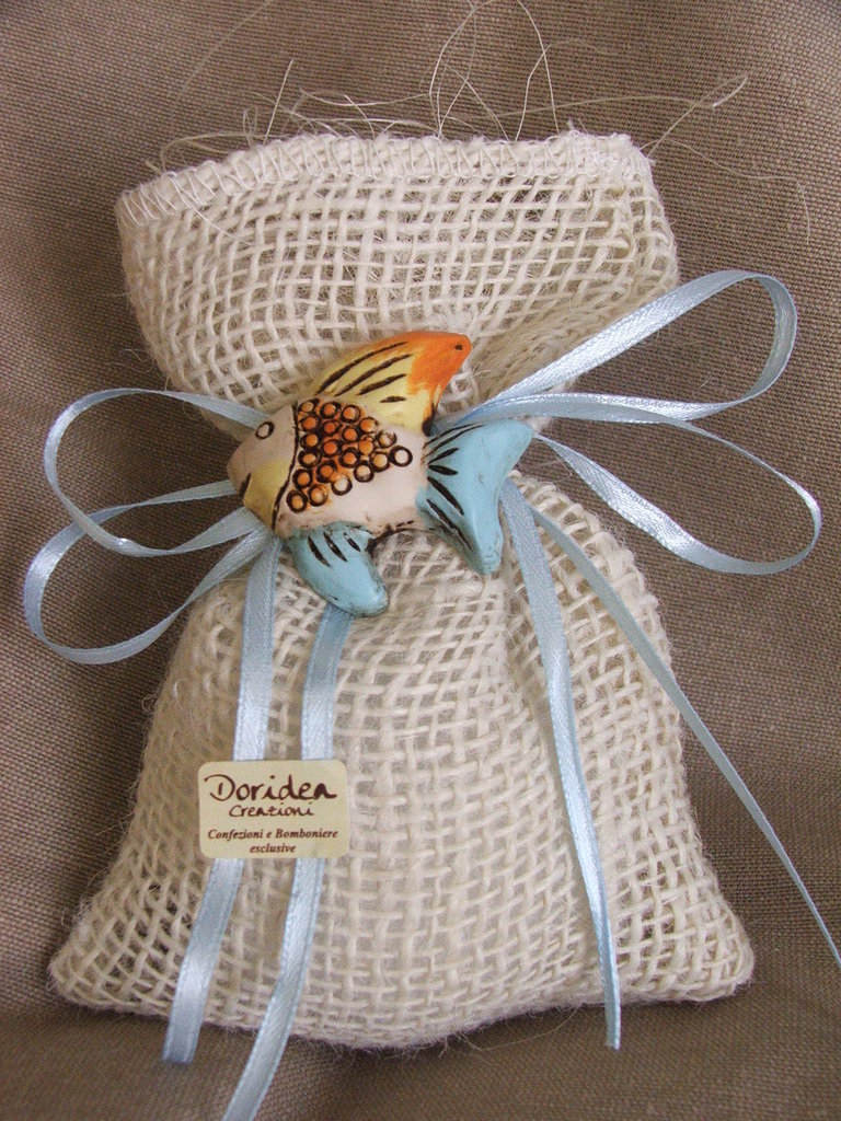 Sacchetto Bomboniera Confetti - Feste - Bomboniere - di Doridea Cre ...