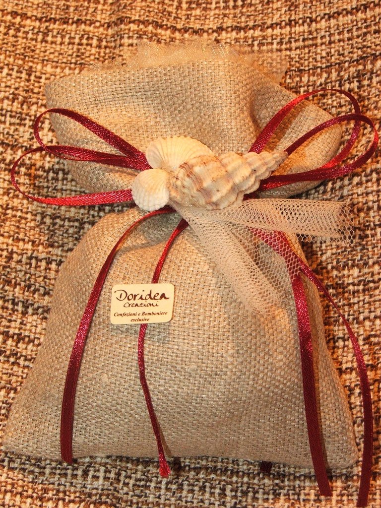 Sacchetto,bomboniera,confetti - Feste - Bomboniere - di Doridea Cre ...
