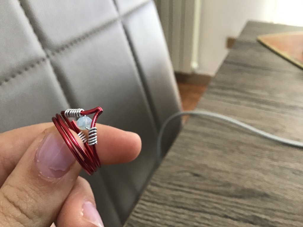 Anello rosso corona - Gioielli - Anelli - di venustas | su MissHobby