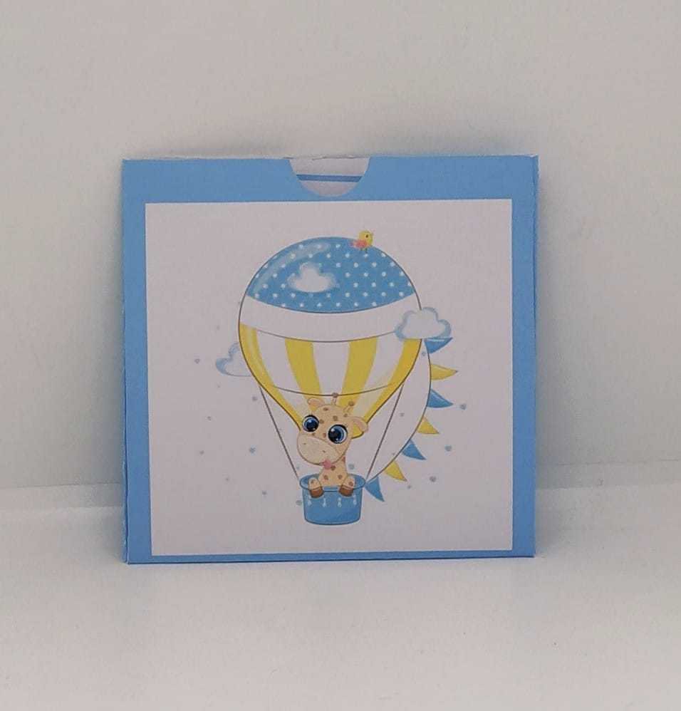 Invito Personalizzato mongolfiera Giraffa - Feste - Biglietti e inv ...