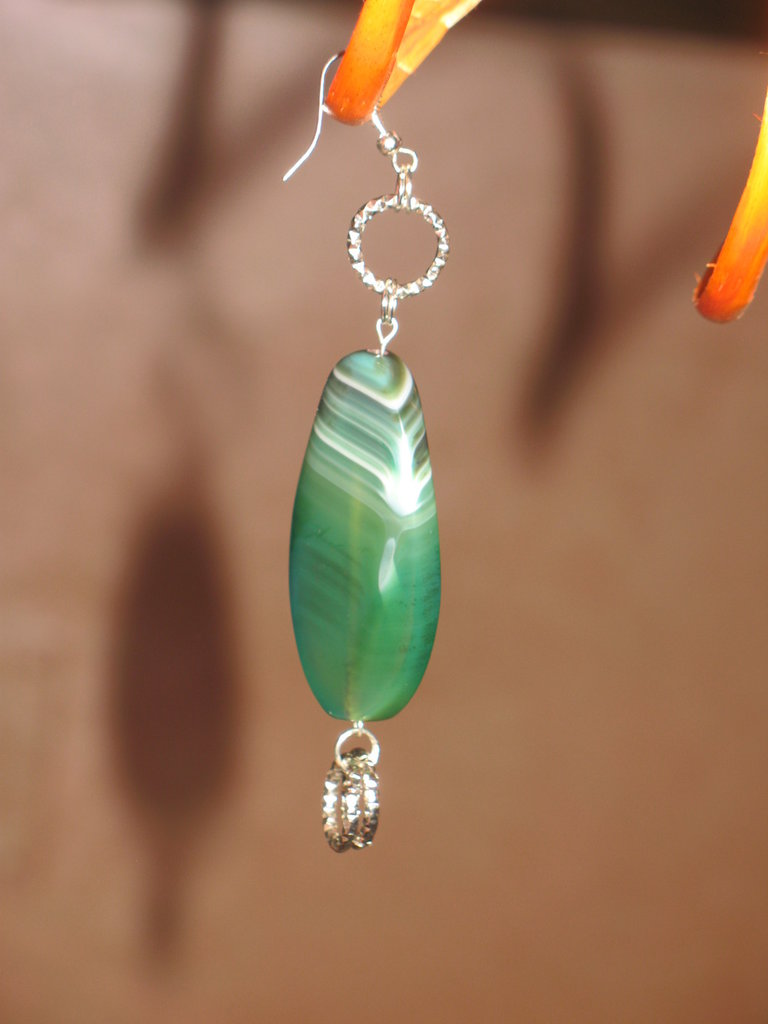 Orecchini AGATA VERDE - Gioielli - Orecchini - di solnacrè bijoux | su ...