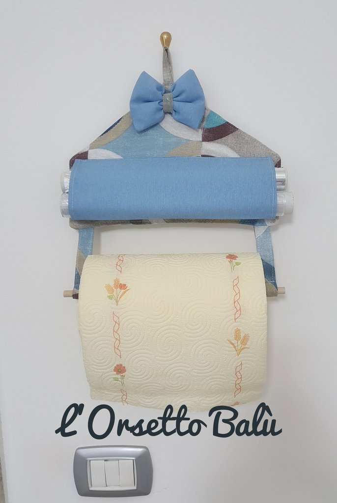 Porta rotoli scottex - Per la casa e per te - Cucina - di L'orsett ...