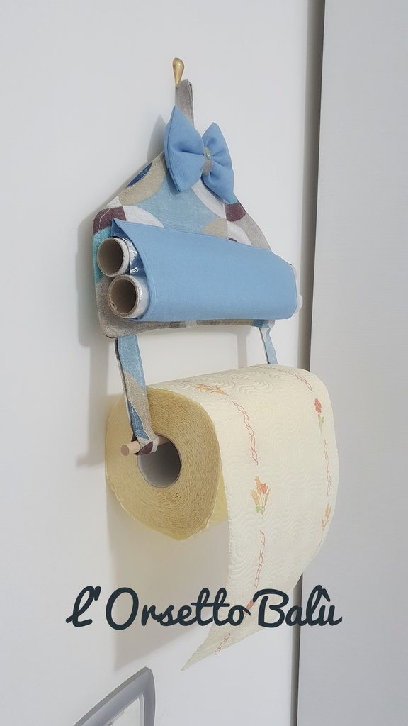 Porta rotoli scottex - Per la casa e per te - Cucina - di L'orsett ...