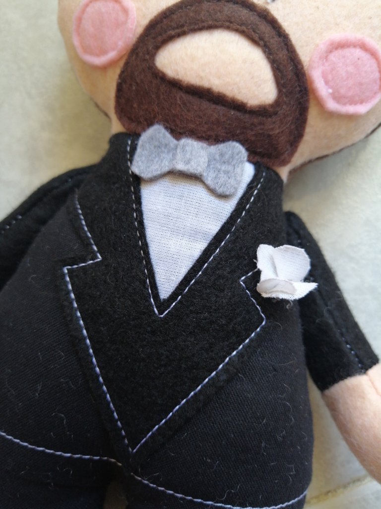 PUPAZZO MINI ME PERSONALIZZATO "SPOSI" - Feste - Matrimonio - di La ...