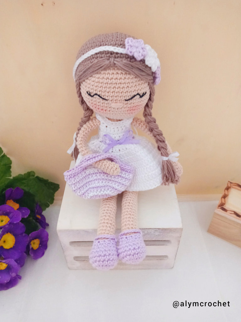 Bambola uncinetto "Gioia" idea regalo bimba. - Per la casa e per te ...