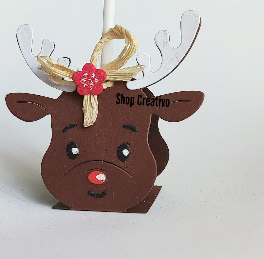 Chupa chups segnaposto renna Natale - Feste - Natale - di Shop Cr ...