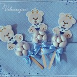 Orsetto porta confetti - Feste - Bomboniere - di Valecreazioni Hand ...