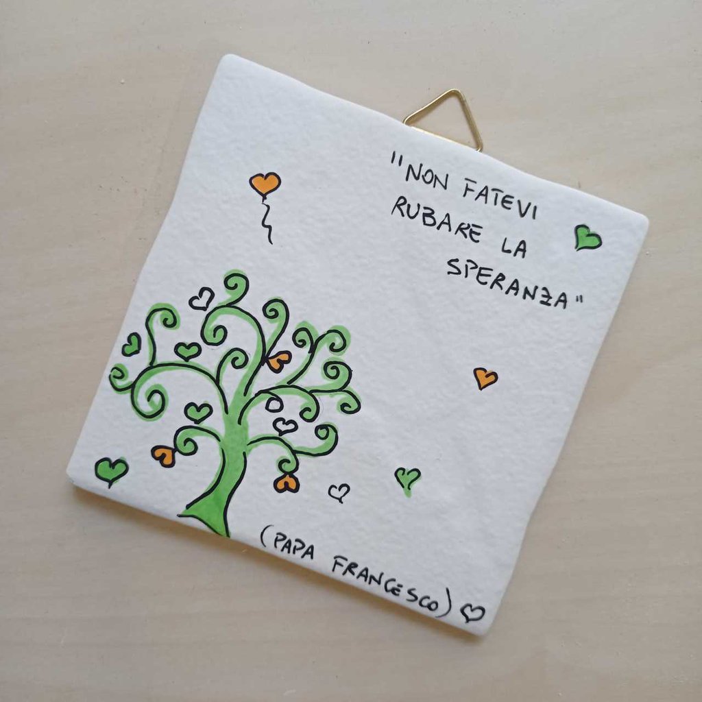 Bomboniere mattonelle fatta a mano con frasi personalizzate per Bat ...