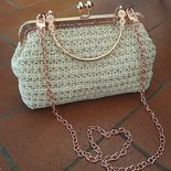 Borsetta click clack beige - Donna - Borse - di Robe di Silvia | su ...