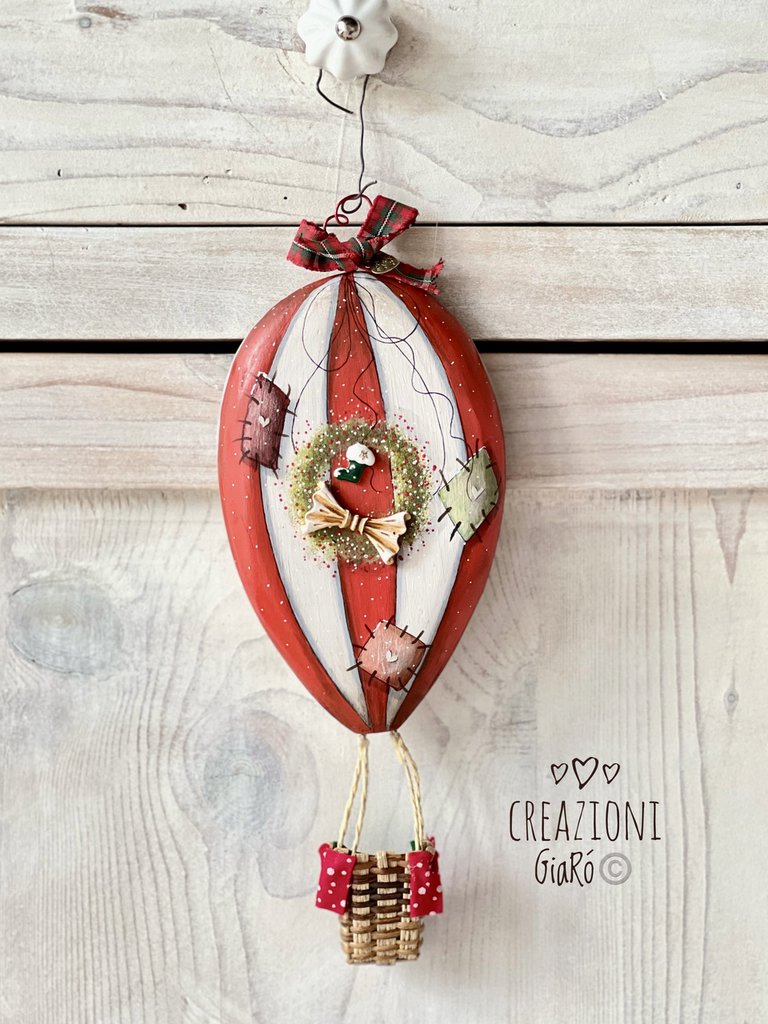 Mongolfiere in legno massello by Creazioni GiaRó Ⓒ - Per la casa e ...