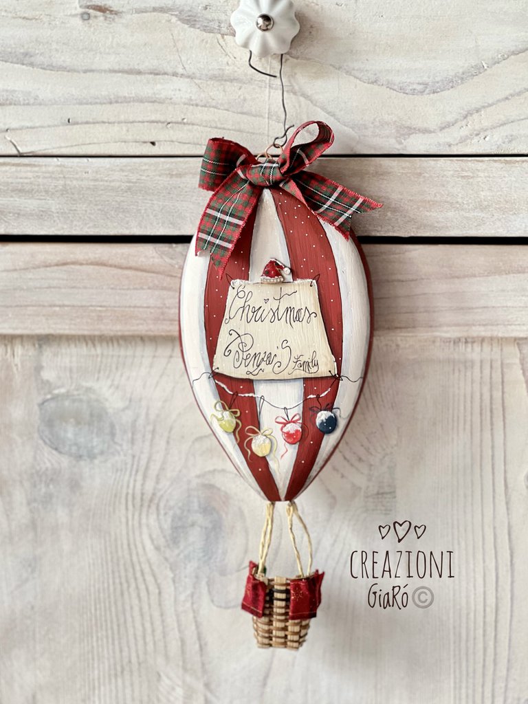 Mongolfiere in legno massello by Creazioni GiaRó Ⓒ - Per la casa e ...