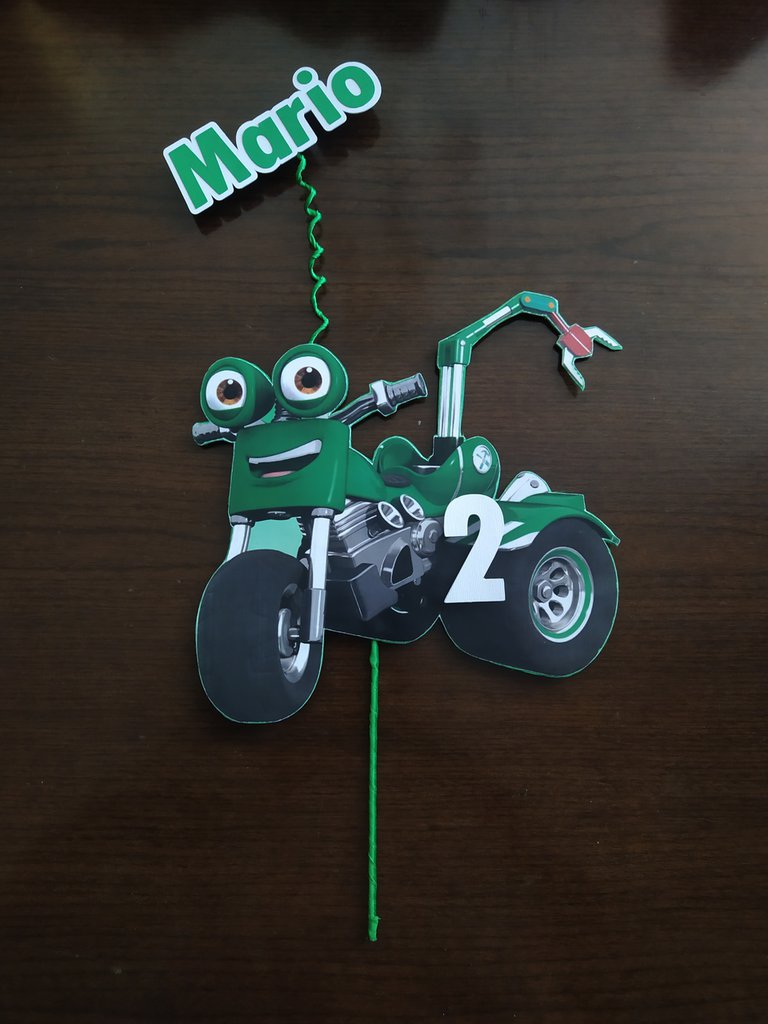 Topper Cartone Ricky Zoom - Feste - Decorazioni - di Un fiore di ca ...